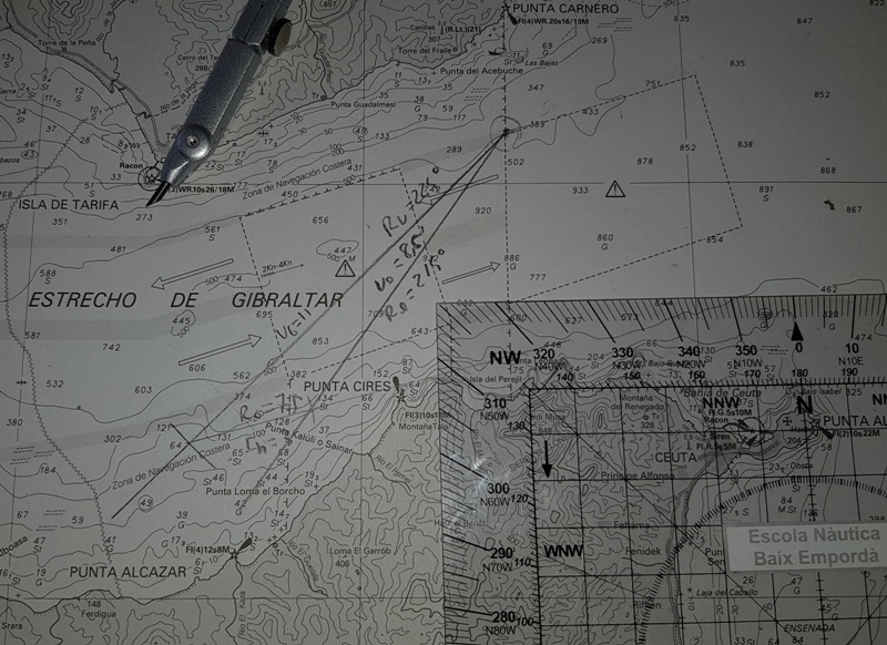 Ejercicio Nº36 Examen Patrón de Yate 1